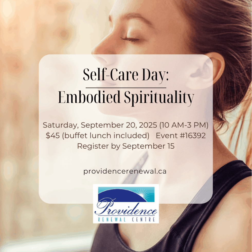 Self-Care Day: Embodied Spirituality-Event # 16392 - Providence Renewal ...
